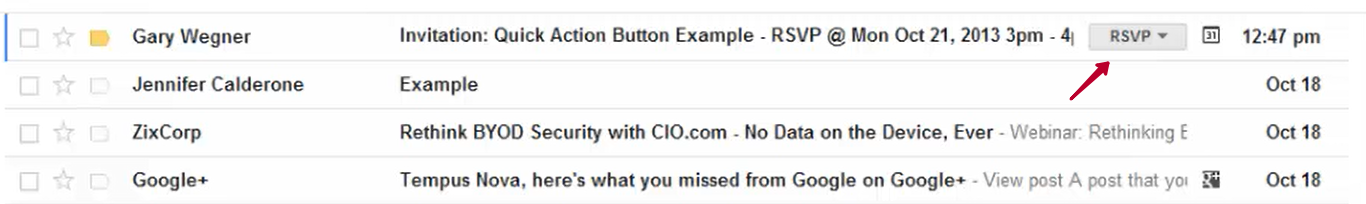 How to Add Actions to Gmail Inbox | Blog