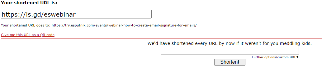 10 Best URL Shorteners: How to Create Good-Looking Links | eSputnik Blog