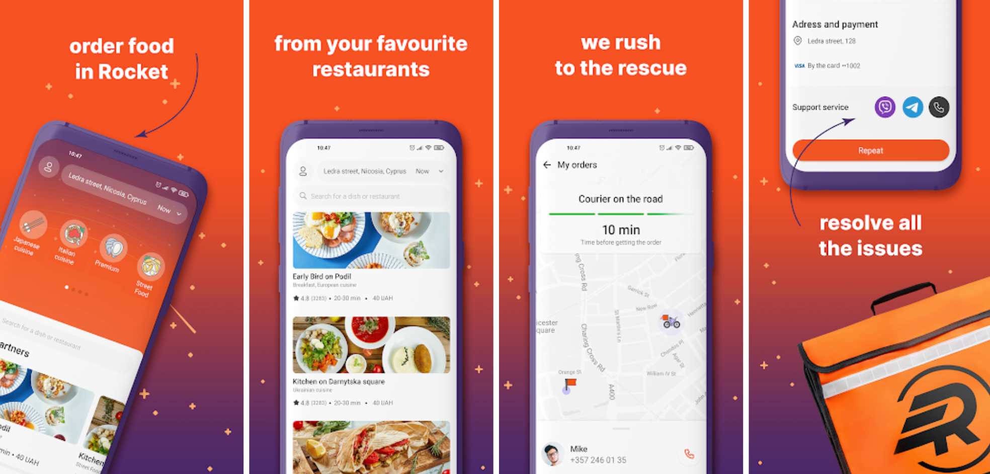 ROCKET strategy: retention in mobile apps
